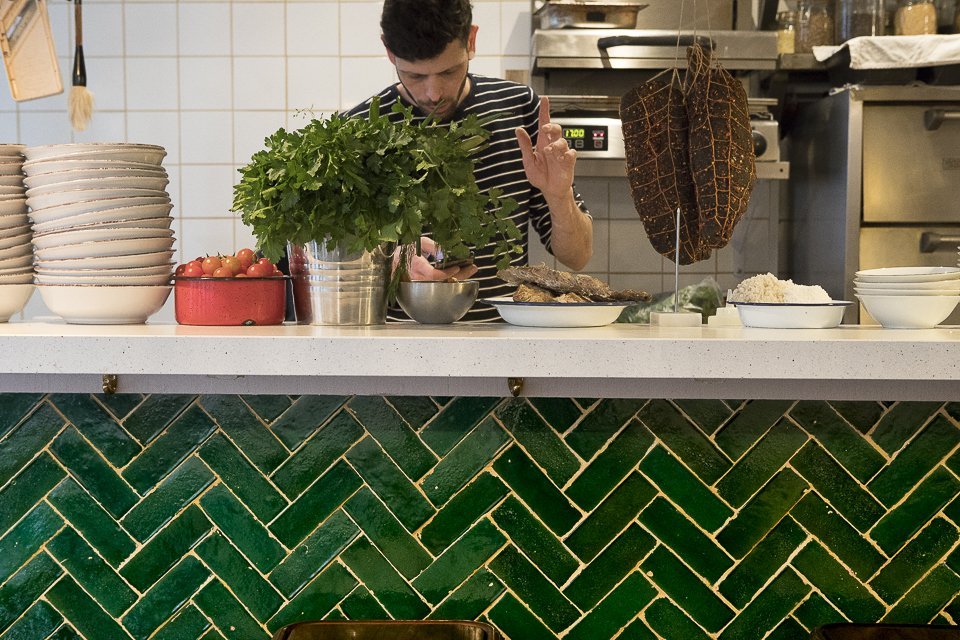 Restaurant Mulko à Paris, cuisine méditerranéenne, brunch le dimanche